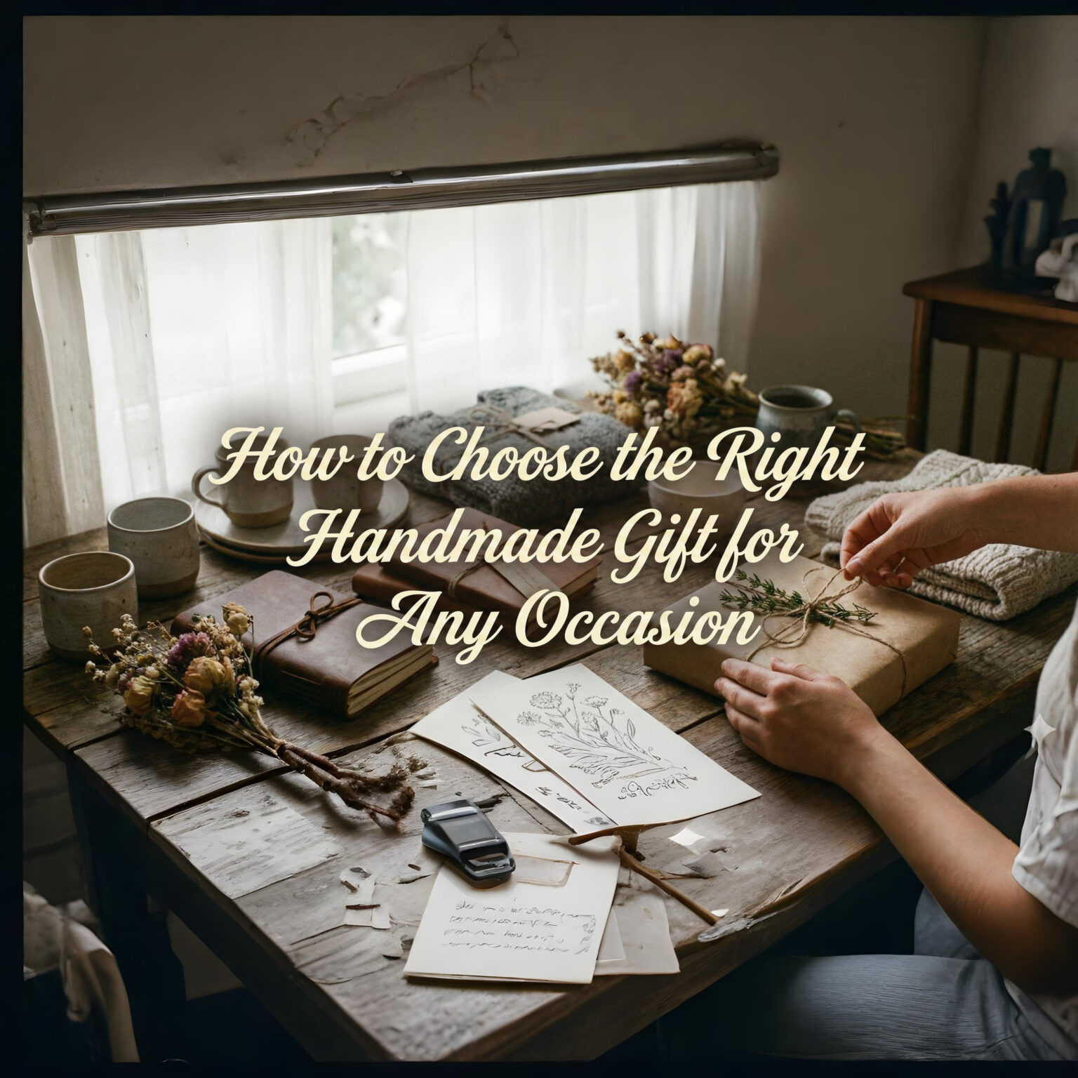 How to Choose the Right Handmade Gift for Any Occasion - The Craft City